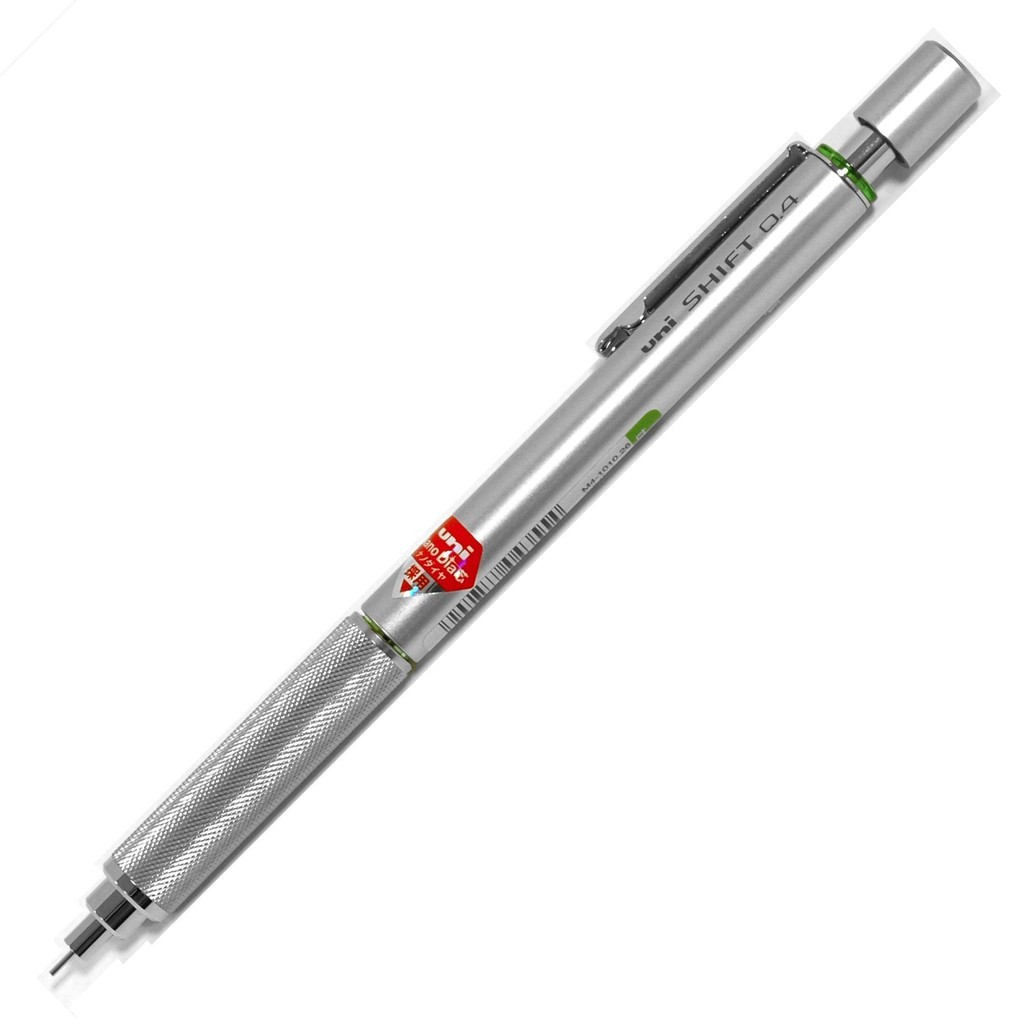 ดินสอกด Mitsubishi Pencil Shift 0.4 Drafting สีเงิน M41010.26 | Shopee ...
