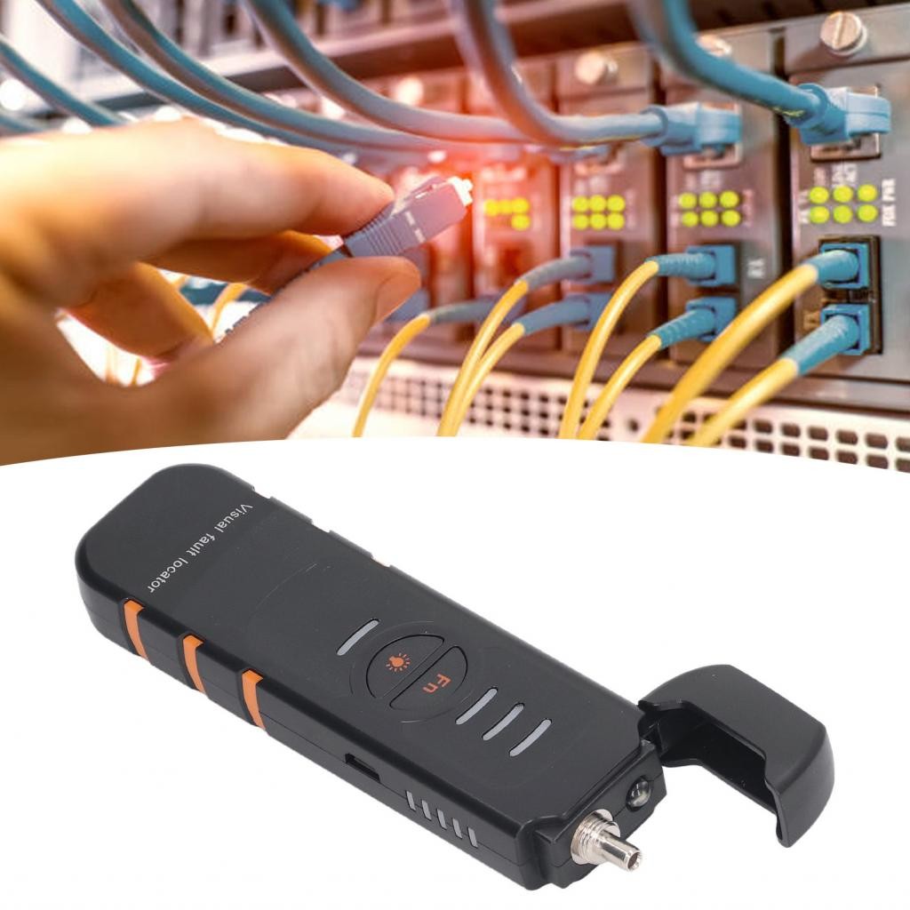 Visual Fault Locator Kit 5KMเครื่องทดสอบสายเคเบิลไฟเบอร์ออปติกVFLปากกา ...