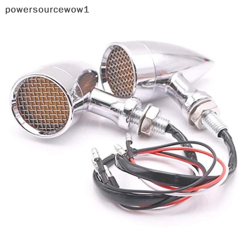 Wow Universal รถจักรยานยนต์ LED ไฟเลี้ยวไฟแสดงสถานะไฟกระพริบ Amber ...