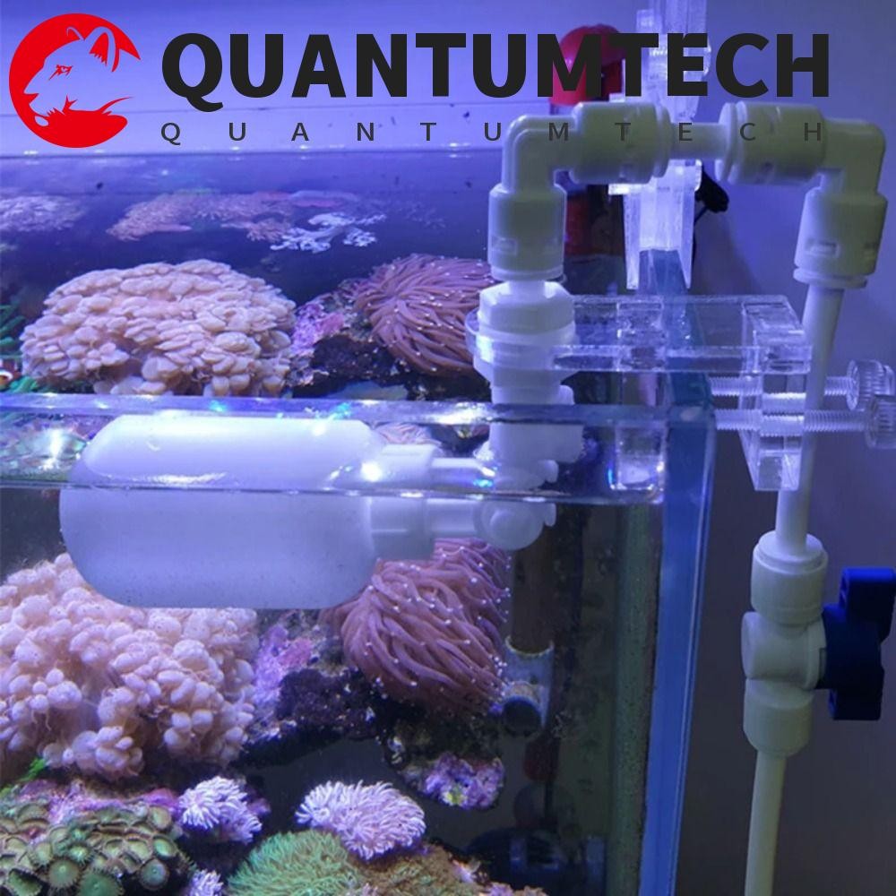 QUANTUMTECH วาล์วลอย, บอลวาล์วตู้ปลาขนาดเล็กแบบปรับได้, ระบบ Reverse Osmosis พลาสติกสีขาว ...