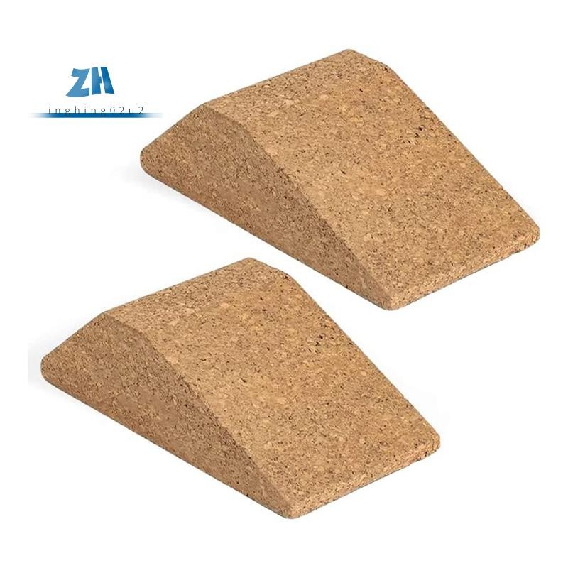 2PCS Cork Squat Wedge Block Non Slip Squat Ramp,Squat Platform สําหรับ ...