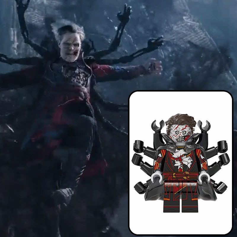 คอลเลกชัน Dark Death Zomb หมอแปลก 2 Minifigures ใช้งานร่วมกับ Lego ...