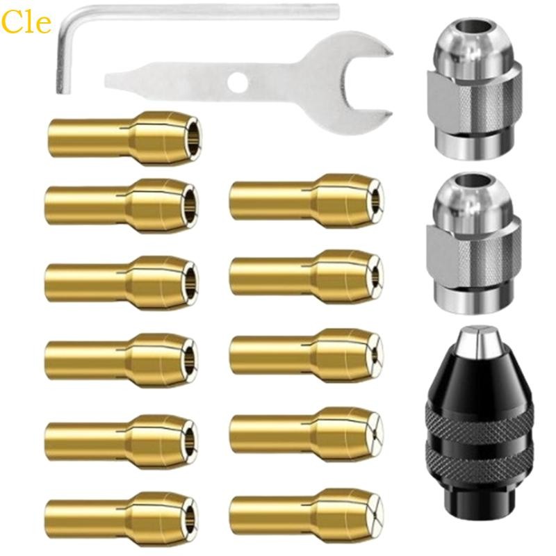 Cle Chuck Collet Kit 0 5-3 2mm Shank เปลี่ยน 4486 เครื่องมือโรตารี่ ...