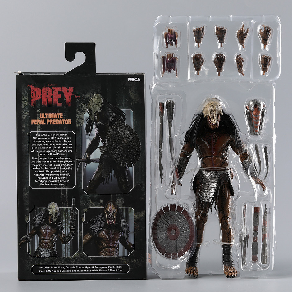 Neca Prey Ultimate Feral Predator Action Figure PVC ตุ๊กตาของเล่น ...