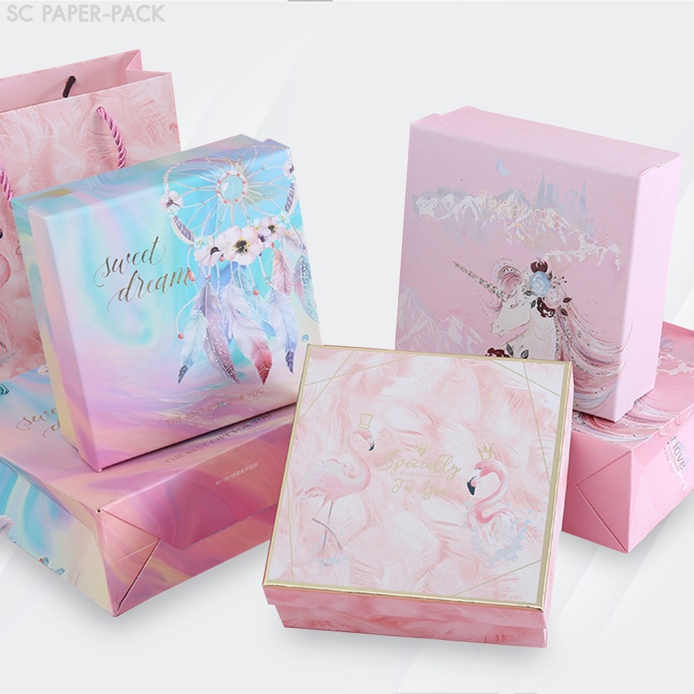 SC Paper-Pack กล่องของขวัญ (เฉพาะกล่อง) เเพ็ค 1 กล่อง | Shopee Thailand