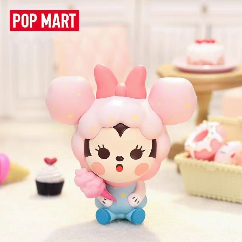 ของแท้ POPMART Bubble Mart Disney Mickey Minnie Dessert Series Blind ...