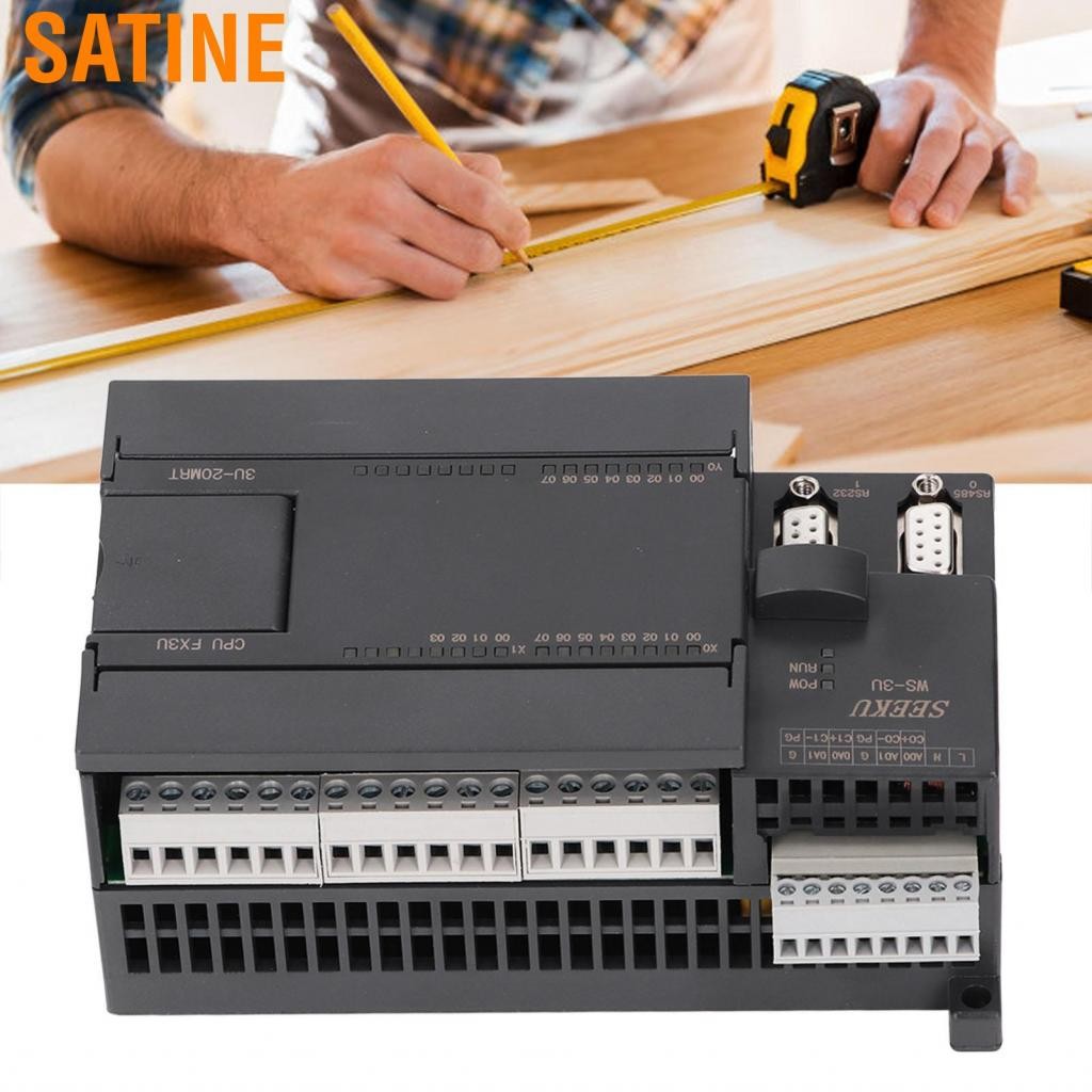 SaTine 12 ใน 8 Out 2 Way PLC ควบคุมอุตสาหกรรม Programmable Controller ...