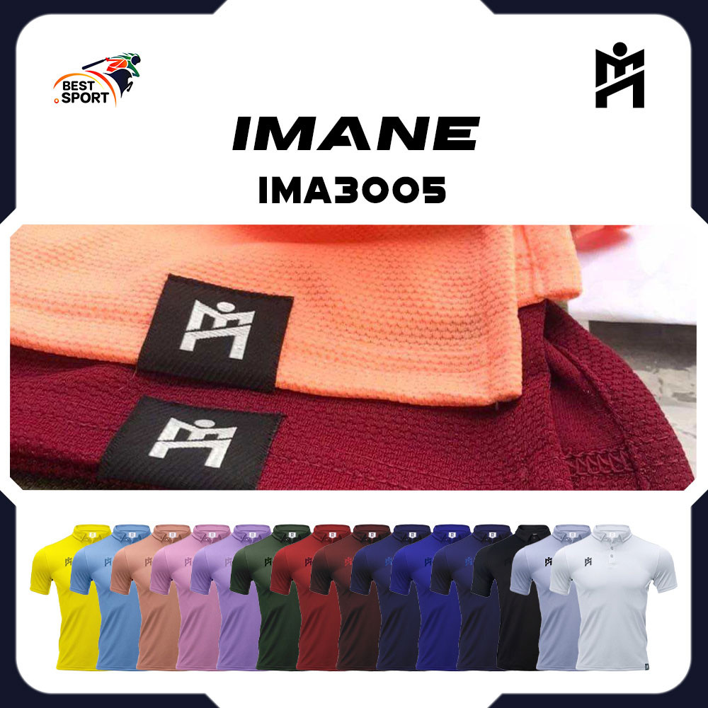 💥ลดโหดสูงสุด 1,000 บาท💥 เสื้อโปโล IMANE ไอมาเน่ รุ่น IMA3 005 IMA3005 ...