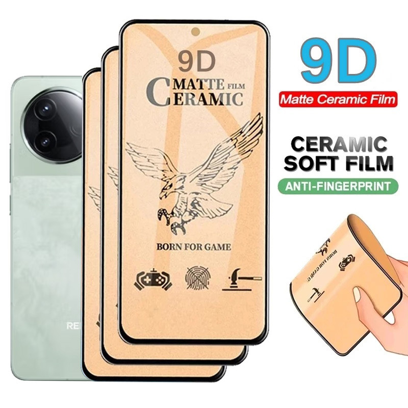 ฟิล์มเซรามิกใส แบบนิ่ม กันรอยหน้าจอ สำหรับ Redmi K80 K70 K70E K60 K60E K50 K50i K50 K40 Gaming ...