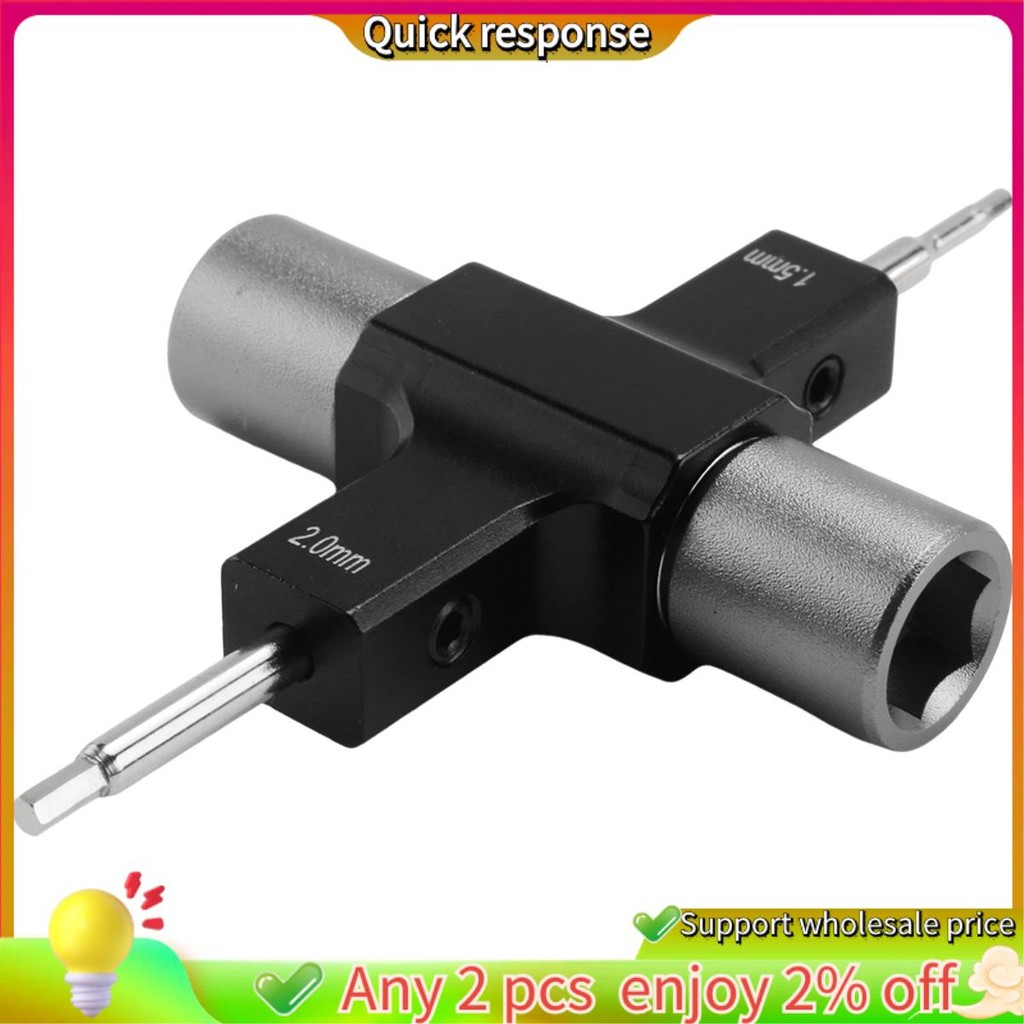 In -M5 Quad ประแจในตัว One Way แบริ่งเครื่องมือ 1.5 มม./2 มม.ไขควงปล่อย ...