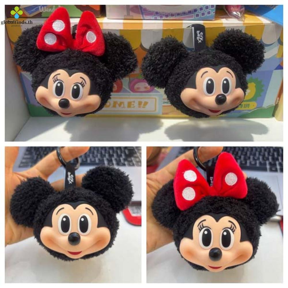 LFINDS Mickey Minne ตุ๊กตาตัวเลข, จี้ไวนิลสะสม Mickey Minne พวงกุญแจตุ๊กตา, มิตรภาพคู่การ์ตูนพวง ...