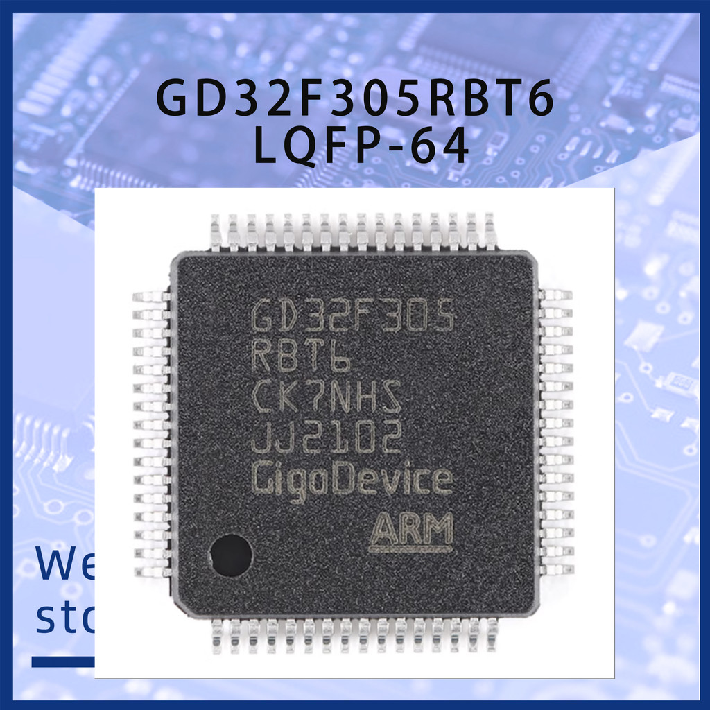 GD32F305RBT6 LQFP-64 ARM Cortex-M4 ชิปไมโครคอนโทรลเลอร์ 32 บิต | Shopee Thailand