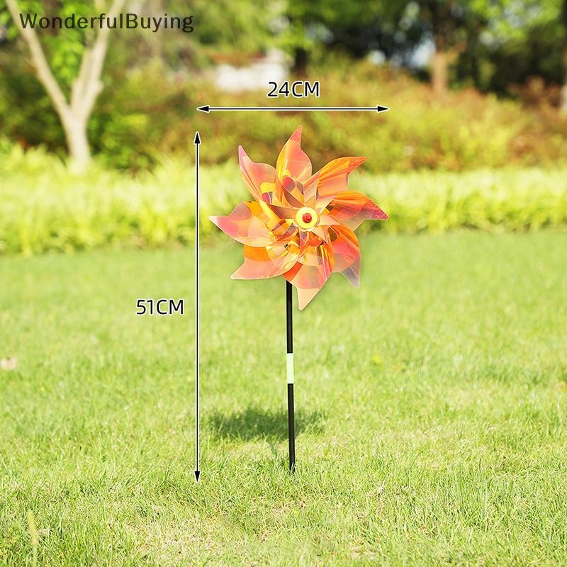 WBTH 1 ชิ้นสวน Orchard Protection Bird Repeller สะท้อนแสง Windmill Bird ...