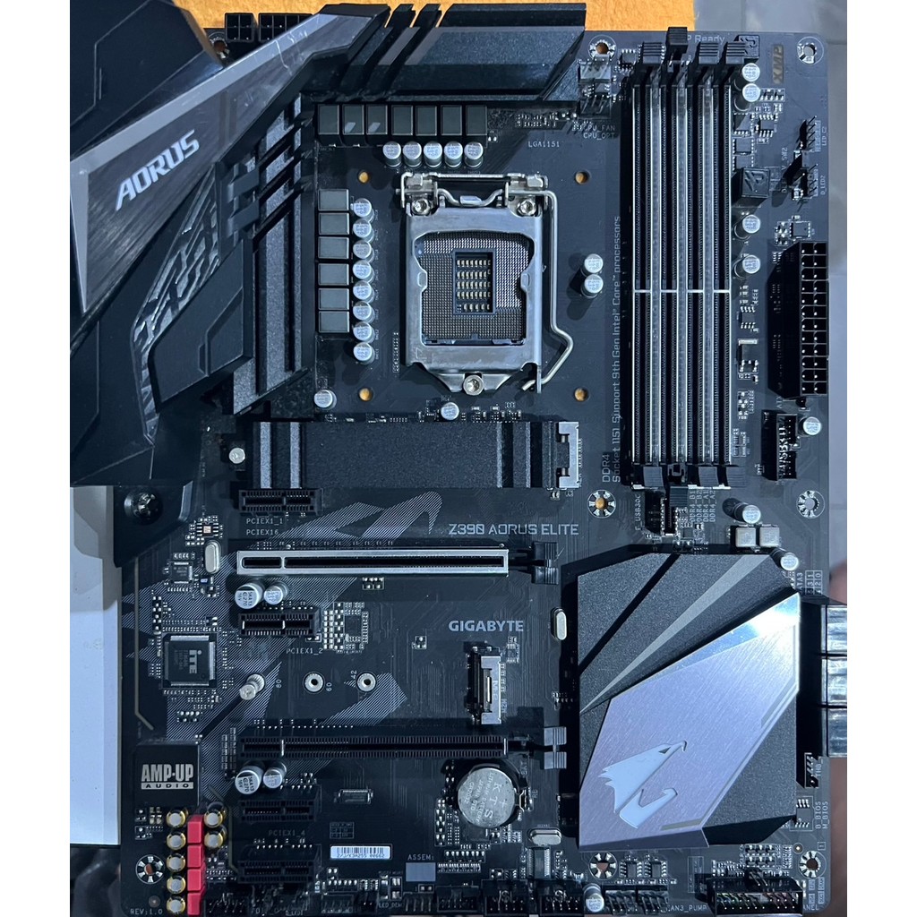 สินค้ามือ2 MAINBOARD Socket 1151 v2 GIGABYTE Z390 AORUS ELITE RGB ...