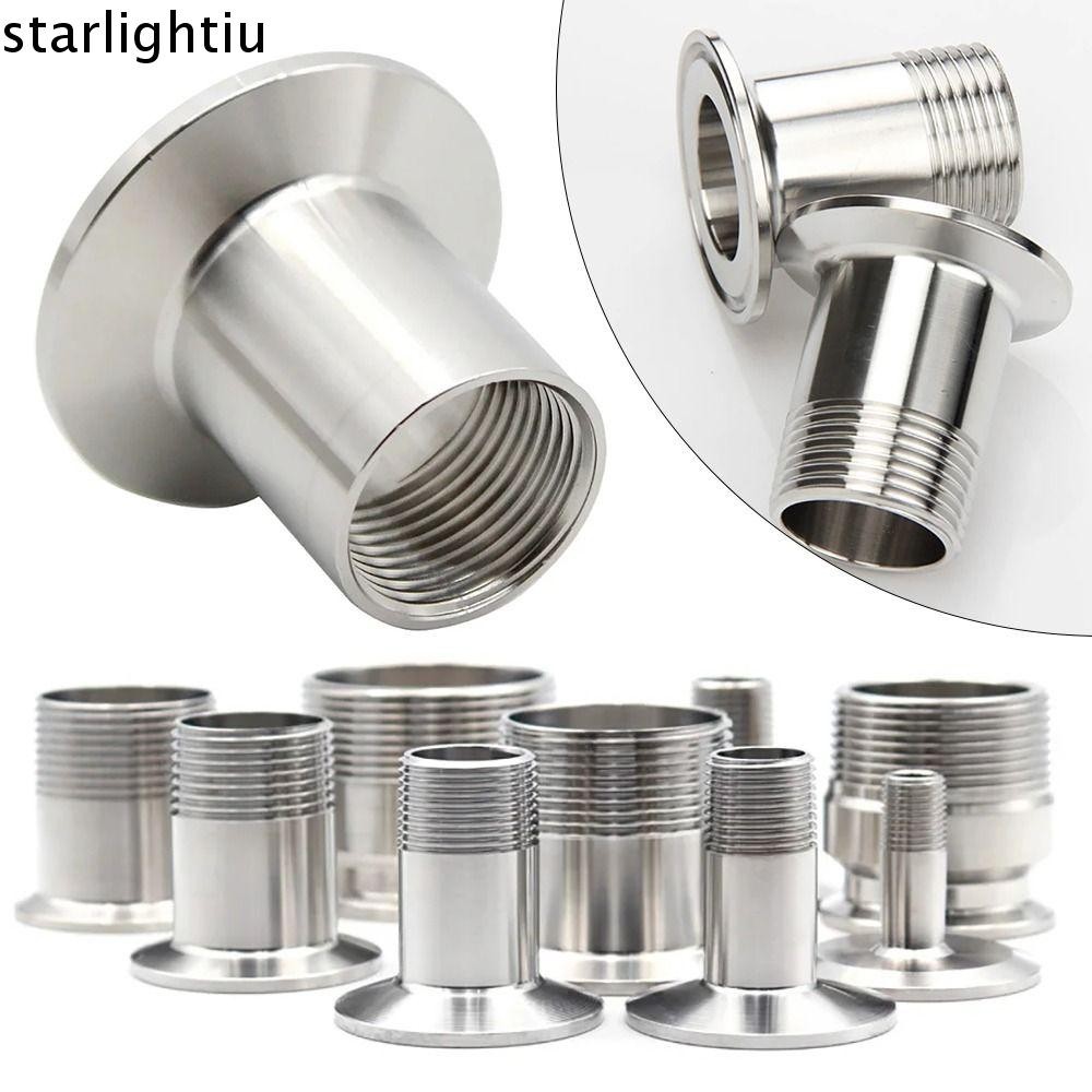 ESTHER 1 ชิ้น Tri Clamp, DN15-DN40 1/4 "3/8" 1/2 "3/4" 1" ข้อต่อท่อ, ทน ...