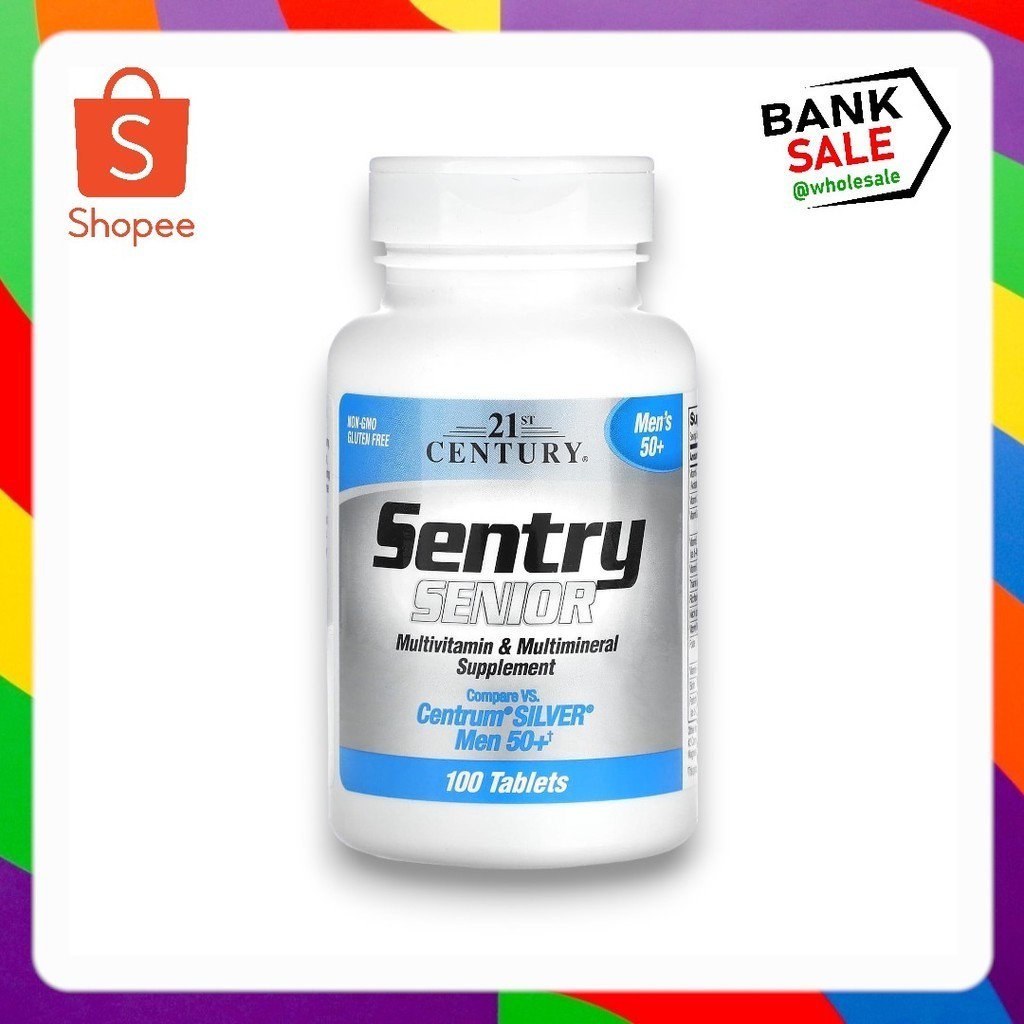 21st Century Sentry Senior, Multivitamin & Multimineral Supplement, Men ...