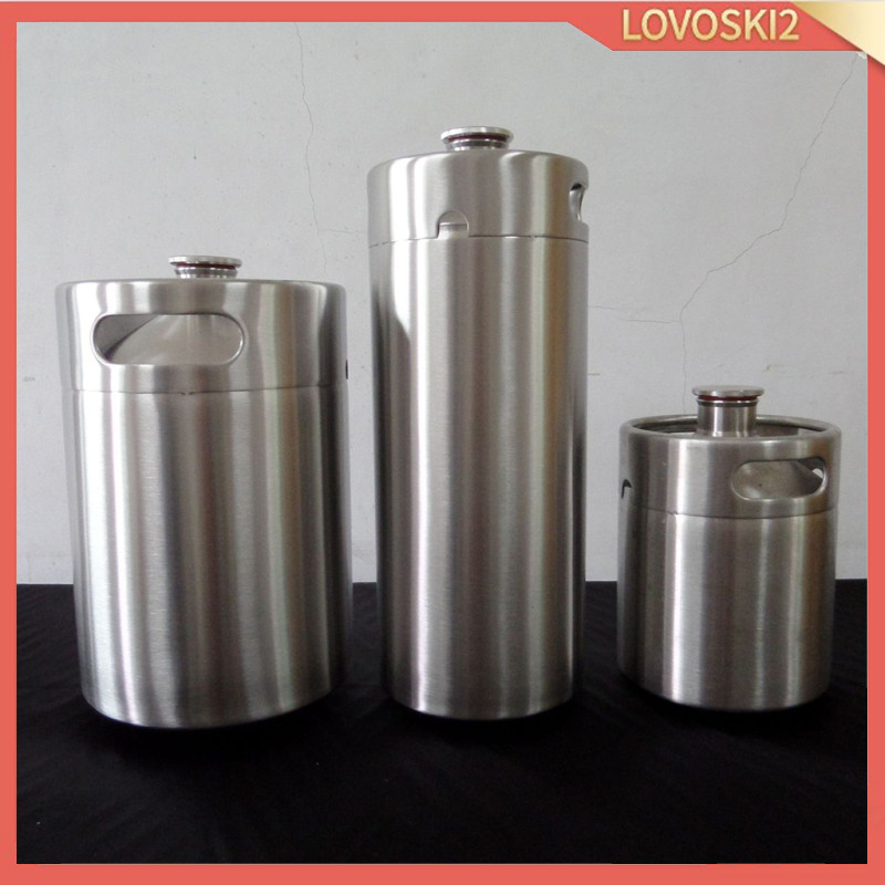[Lovoski2] Keg Growler เบียร์สแตนเลส Growler ขวด 2L 4L 5L | Shopee Thailand