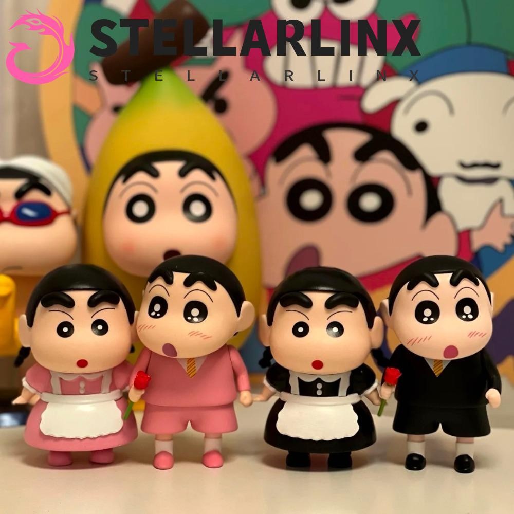 Stellarlinx Shin-Chan Action Figure, เค้ก Rose Crayon Shin-Chan อะนิเมะ ...