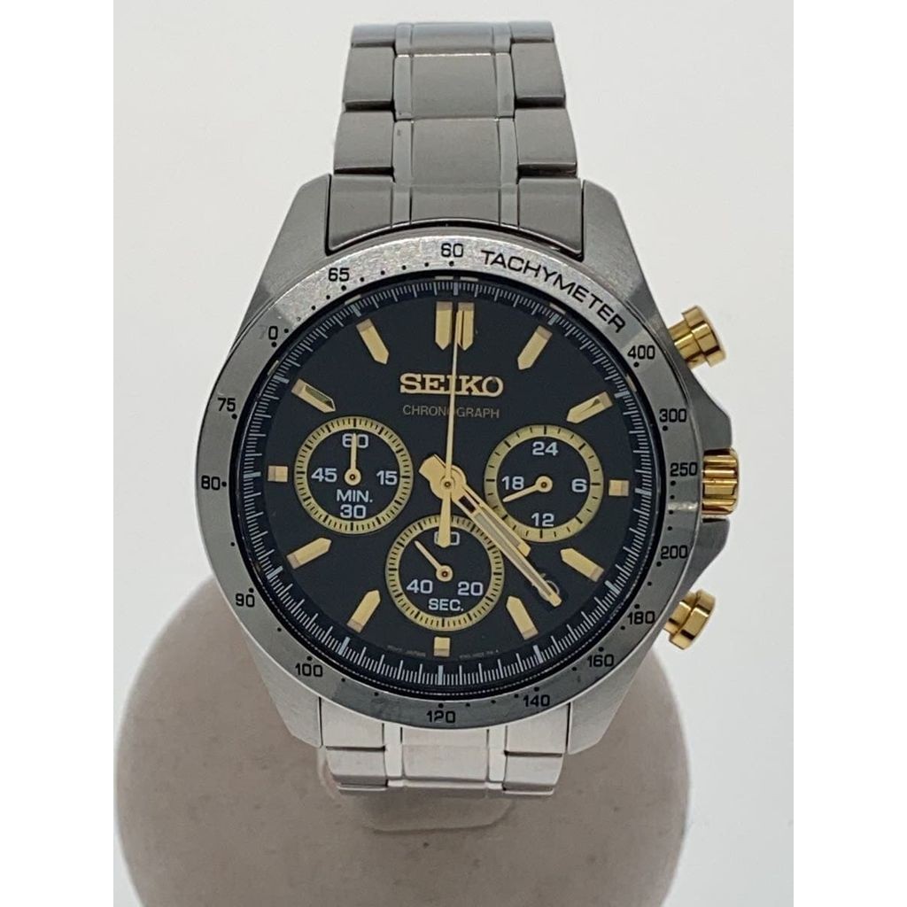 Seiko(ก) Seiko Mens Quartz Watch Analog -- Wht Slv 8T63-00D0 ส่งตรงจาก ...