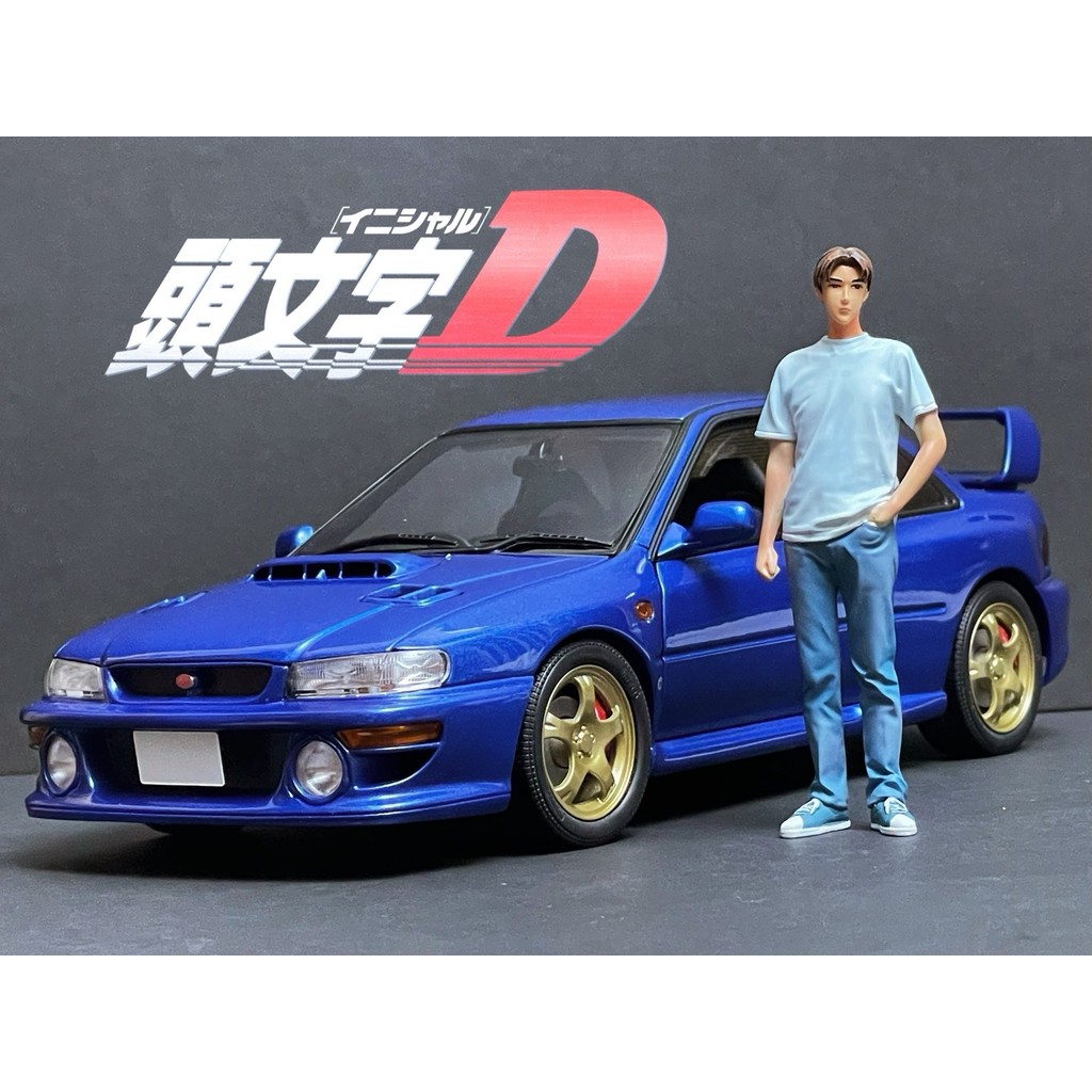 1/18 Initial D Autoart Takumi Fujiwara Takumi Fujiwara SUBARU IMPREZA ...