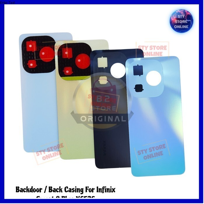 ฝาหลัง Backdoor Backcover Back Casing Back Door hp Infinix Smart 8 Plus ...