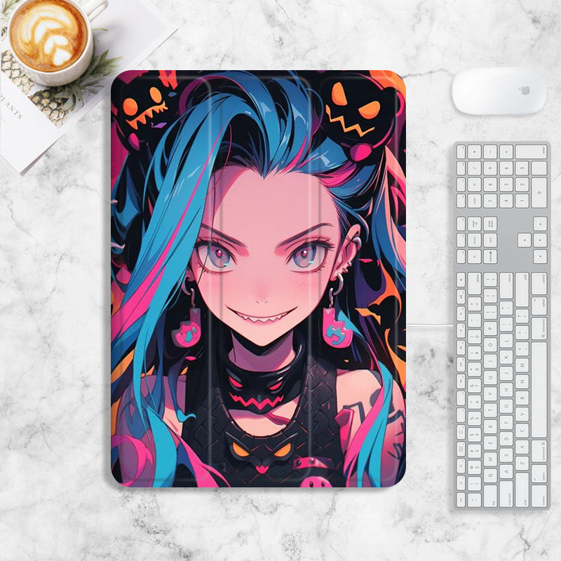 League of Legends Jinx case iPad 2022 pro11 2024 pro13 pro12.9 LOL เคส ...