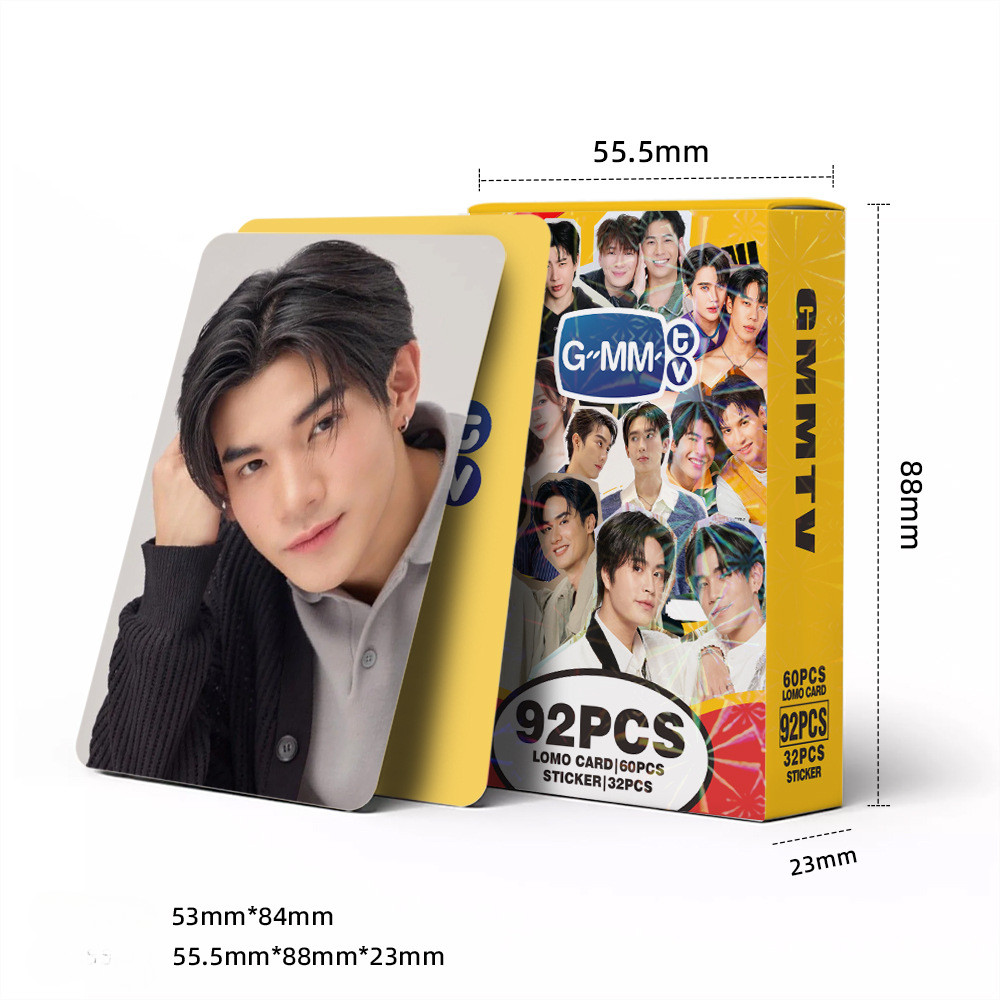 GMMTV การ์ด Lomo Hotocard การ์ด 124 ชิ้น การ์ด Lomocard สติ๊กเกอร์ ของ ...