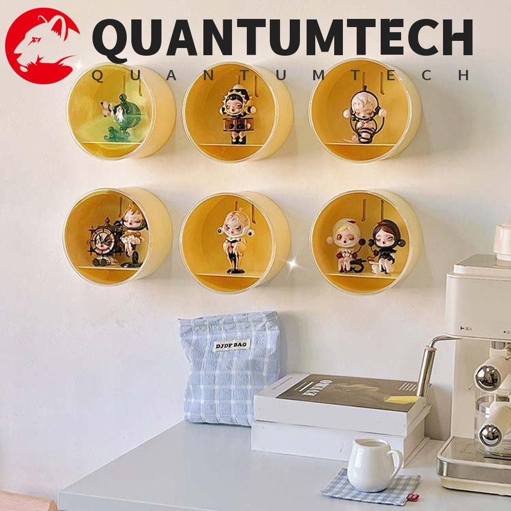 QUANTUMTECH Figures Display Rack,โปร่งใสติดผนังตัวเลขการกระทํากล่องเก็บ,อะคริลิคเรียบง่ายพื้นที่ ...