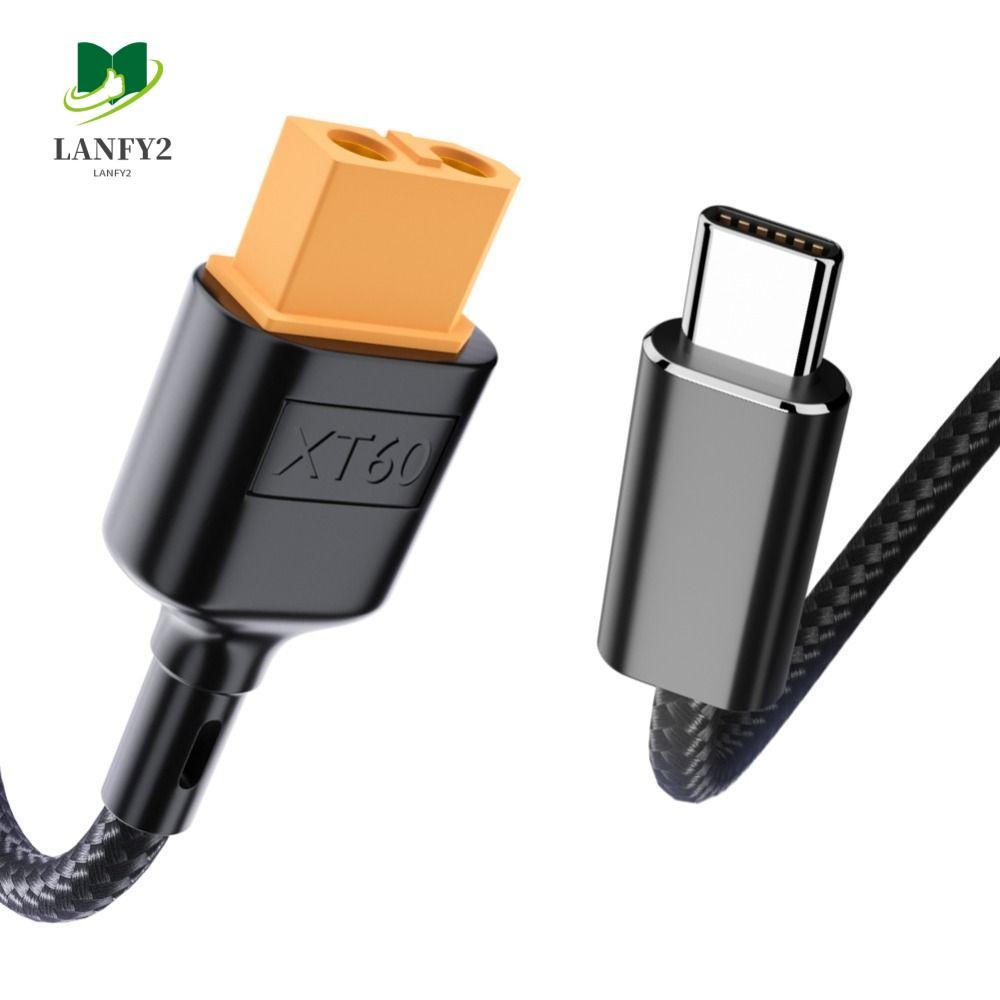 ALANFY XT60 ถึง Type-C สายชาร์จเร็ว, PD2.0/QC2.0 สายอะแดปเตอร์ XT60 ถึง Type-C, SC100 Protocol ...