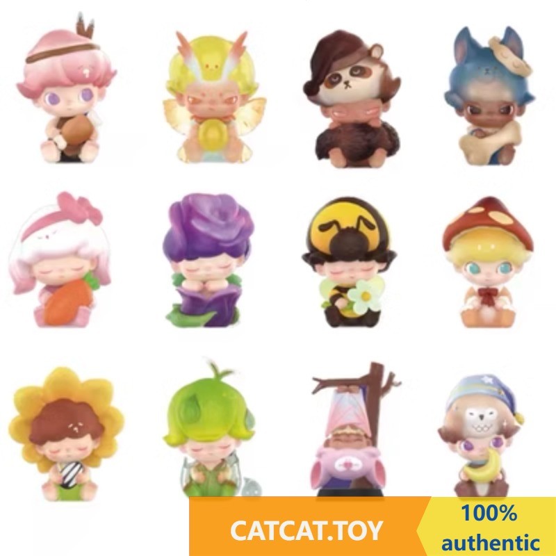POPMART DIMOO Forest Night Series เครื่องประดับกล่องปริศนา | Shopee ...