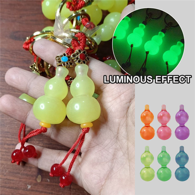 Luminous Gourd Key Chain Wishful Good Luck พวงกุญแจมะระจีนแบบดั้งเดิม ...