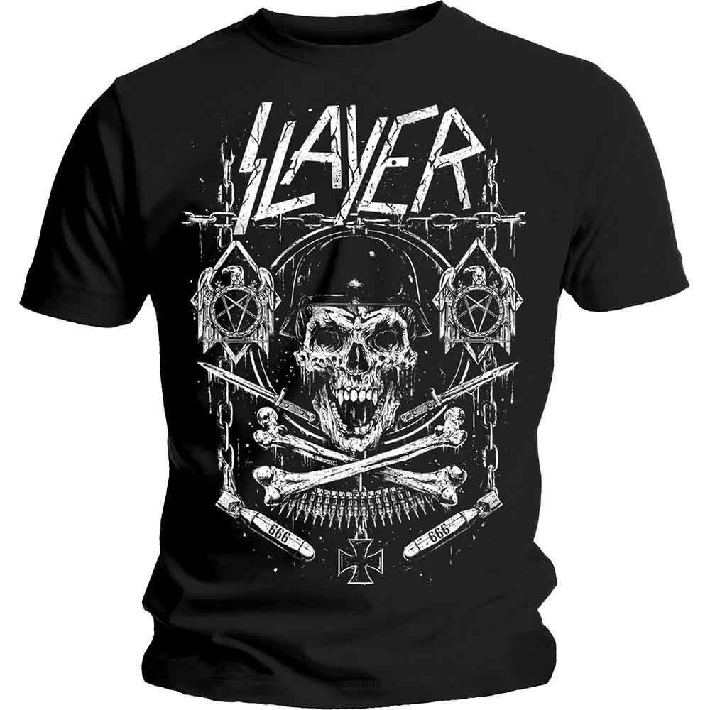 Slayer - Skull & Bones Revised (เสื้อยืด) | Shopee Thailand