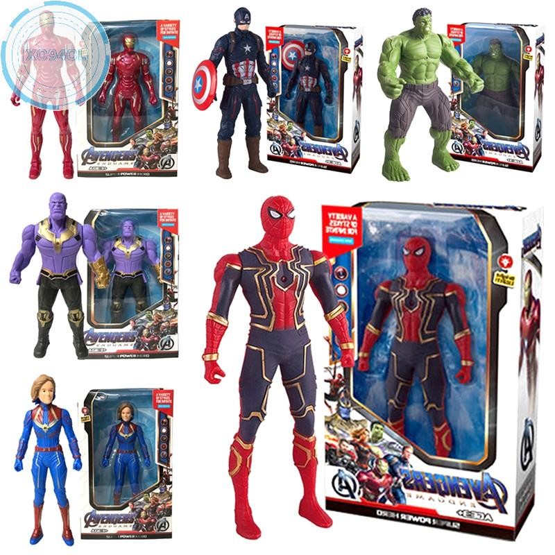 Xo94ol Luminous Hand Movable เด็กแฟนของขวัญวันเกิด Marvel Avengers Iron ...