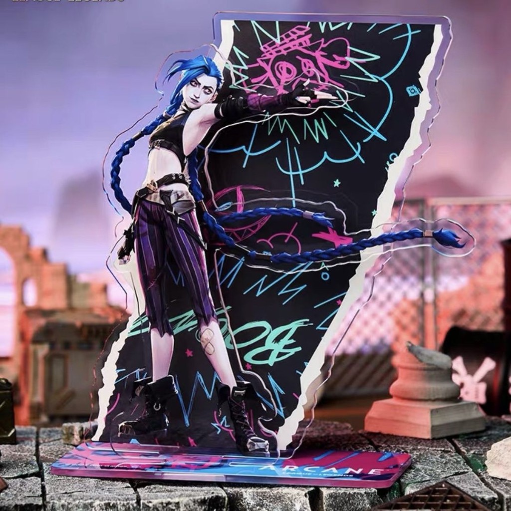 League of Legends LOL Battle of Legends Standing Card Jinx/Wei/Catelyn ...