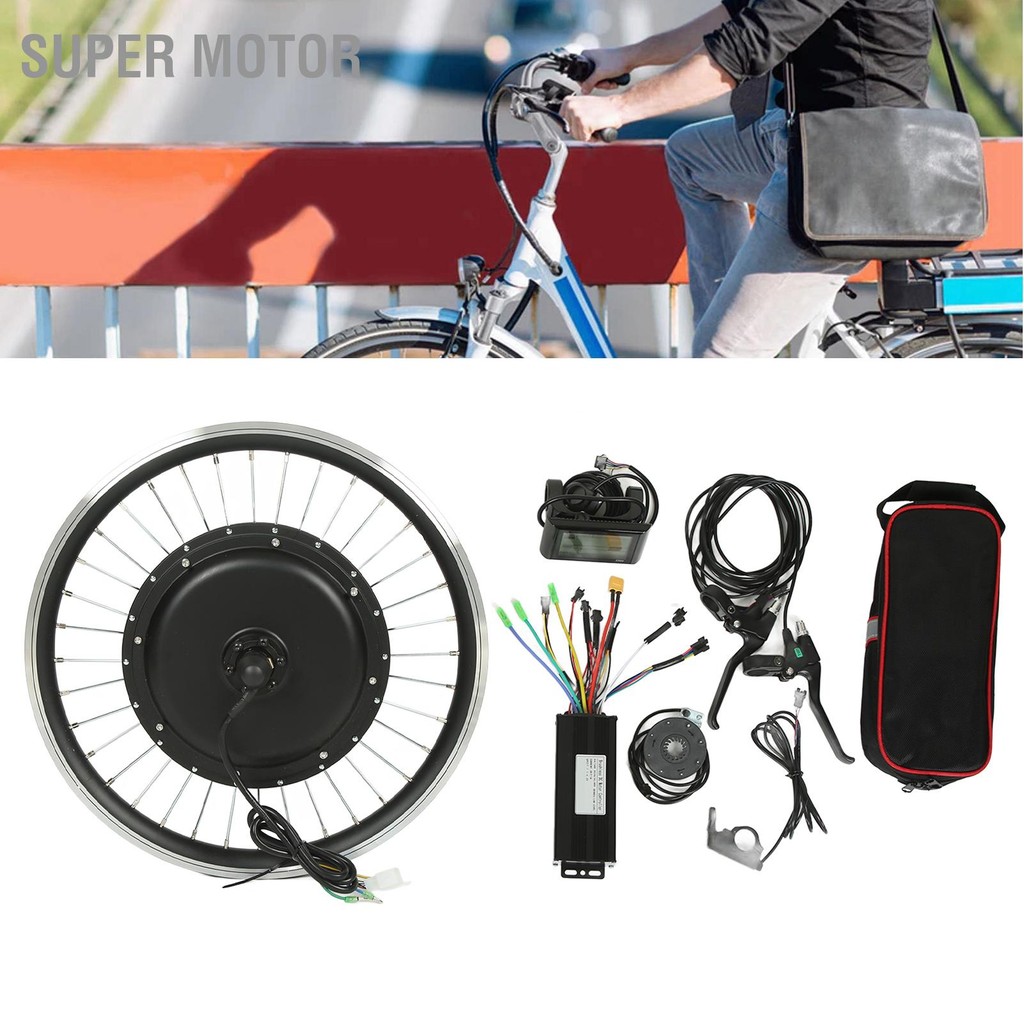 Super Motor 20 Inch 48V 1000W Rear Hub Controller S900 LCD Display Kit ...