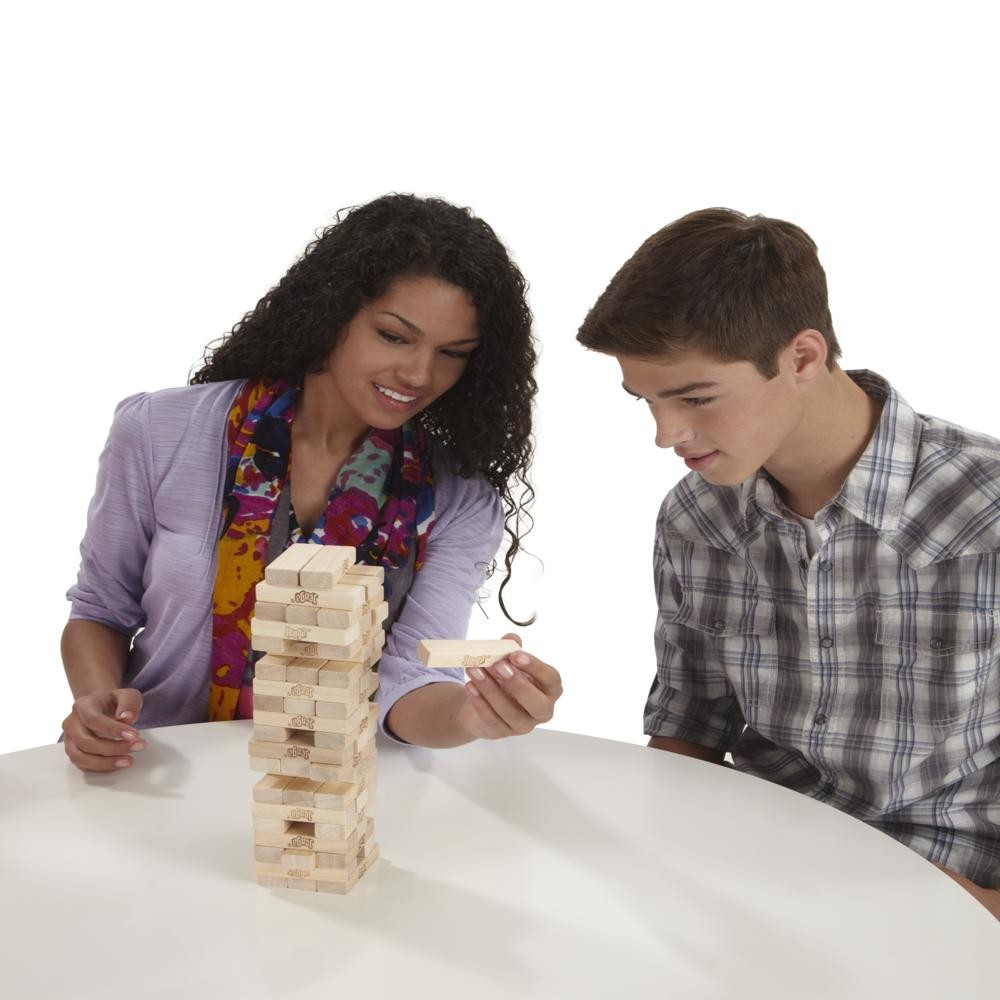 JENGA CLASSIC ของเล่น บล็อคไม้ เสริมพัฒนาการ | Shopee Thailand