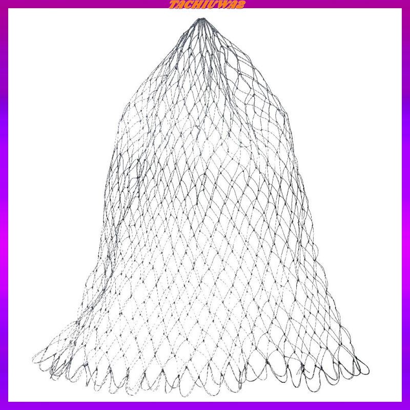 [Tachiuwa2] แบบพกพาไนลอนพับตกปลา Landing Net Rhombus Mesh Landing D40 ...