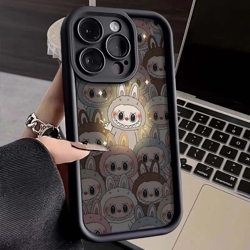 ใหม่ Kawaii น่ารัก Labubu รูปแบบสําหรับ Huawei Y9S Y7A Y9 Prime 2019 ...