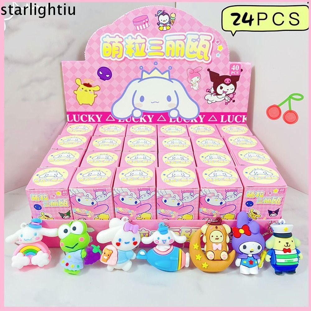 ESTHER 24 ชิ้น/กล่อง, Crayon Shin-chan Sanrio กล่อง, อะนิเมะตัวเลขพร้อม ...