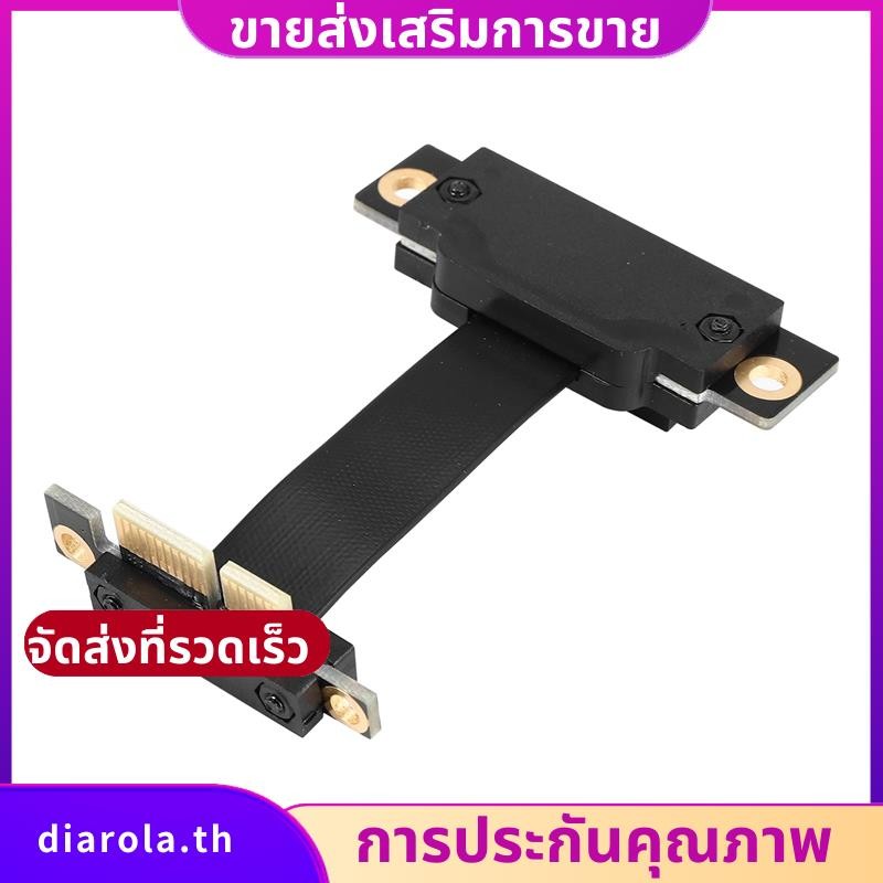 Pcie X1 Riser สาย Dual 90 องศามุมขวา PCIe 3.0 X1 ถึง X1 สาย 8Gbps PCI ...