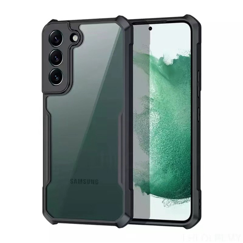 [ส่งจากไทย]เคสหลังใส PC+TPU สำหรับ Case Samsung S25Ultra A06 A16 S24FE A55 A35 A25 A15 A05S A54 ...