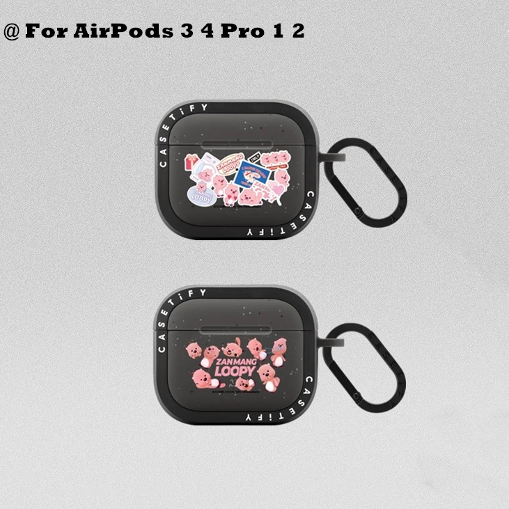 Casetify Zanmang Loopy สําหรับ AirPods 3 4 Pro 1 2 AirPods4 หูฟังบลูทูธ ...