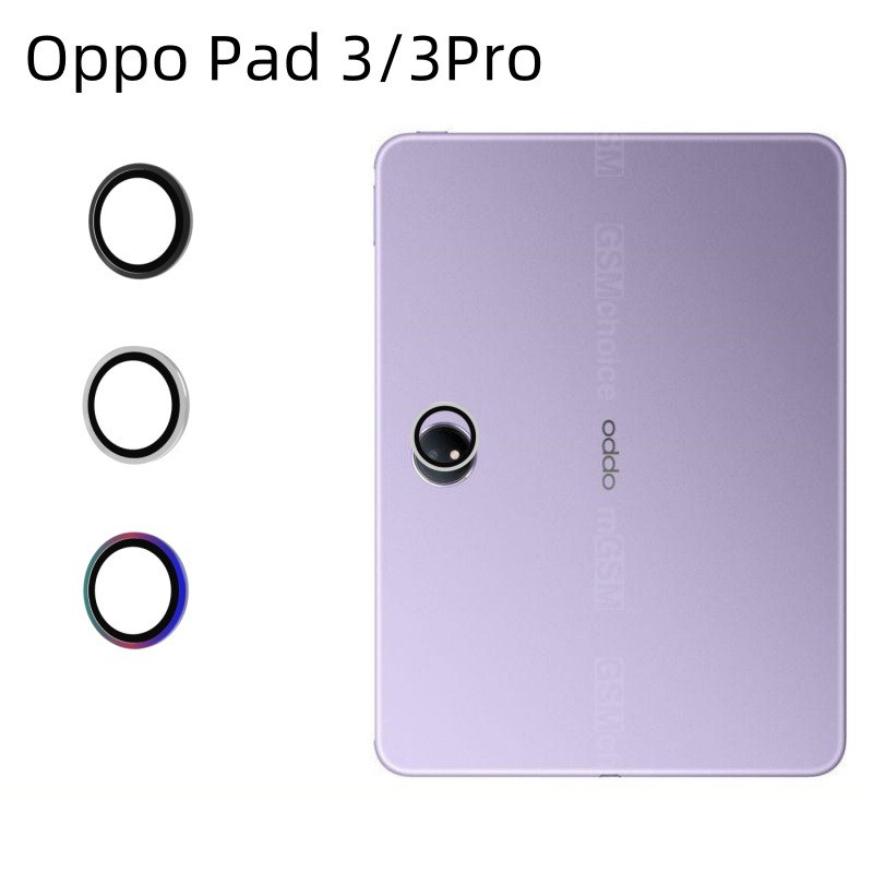 สําหรับoppo Pad 3 Pro 12.1 (OPD2401) OPPO Pad3 11.161 2024 Glitterแหวนกระจกนิรภัยกล้องเลนส์ ...