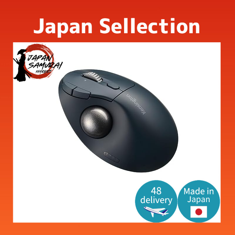 Kensington Pro Fit™ Ergo TB550 Wireless Trackball, Wireless, Patent-Certified Ball Release ...