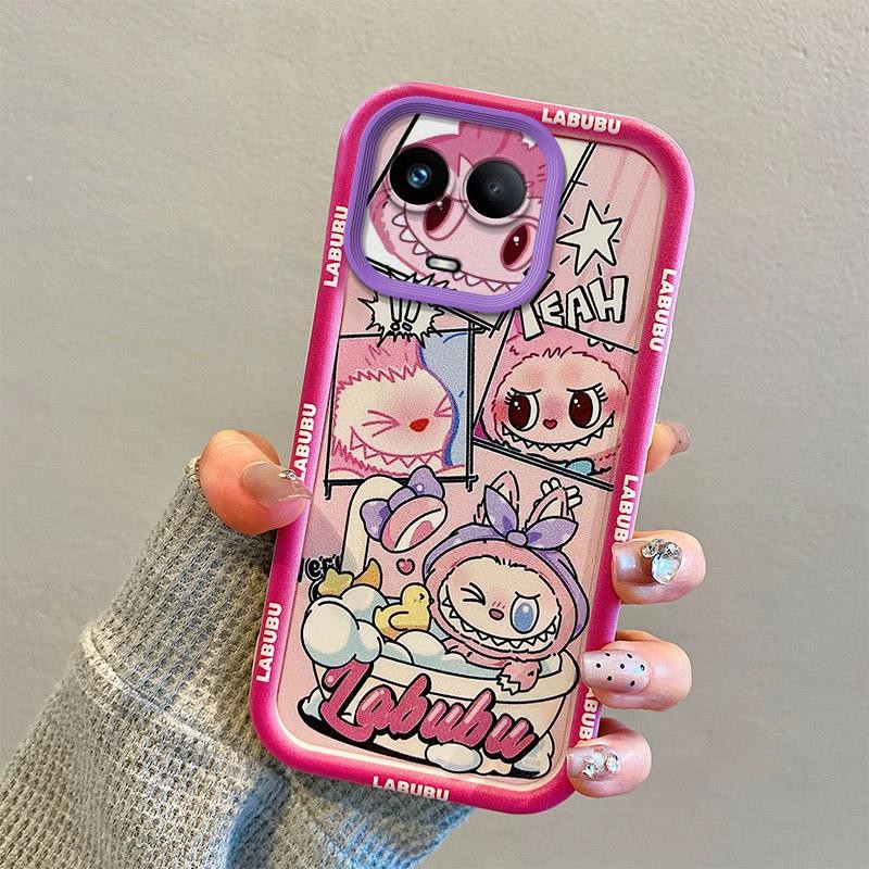 ซิลิโคนนุ่มการ์ตูนสําหรับrealme 11X RMX3785 Realme11X 5Gน่ารักTPUเคส ...