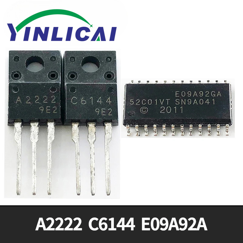 A2222 C6144 ชุดทรานซิสเตอร์ & Power IC E09A92GA SOP24 สําหรับ Epson ...