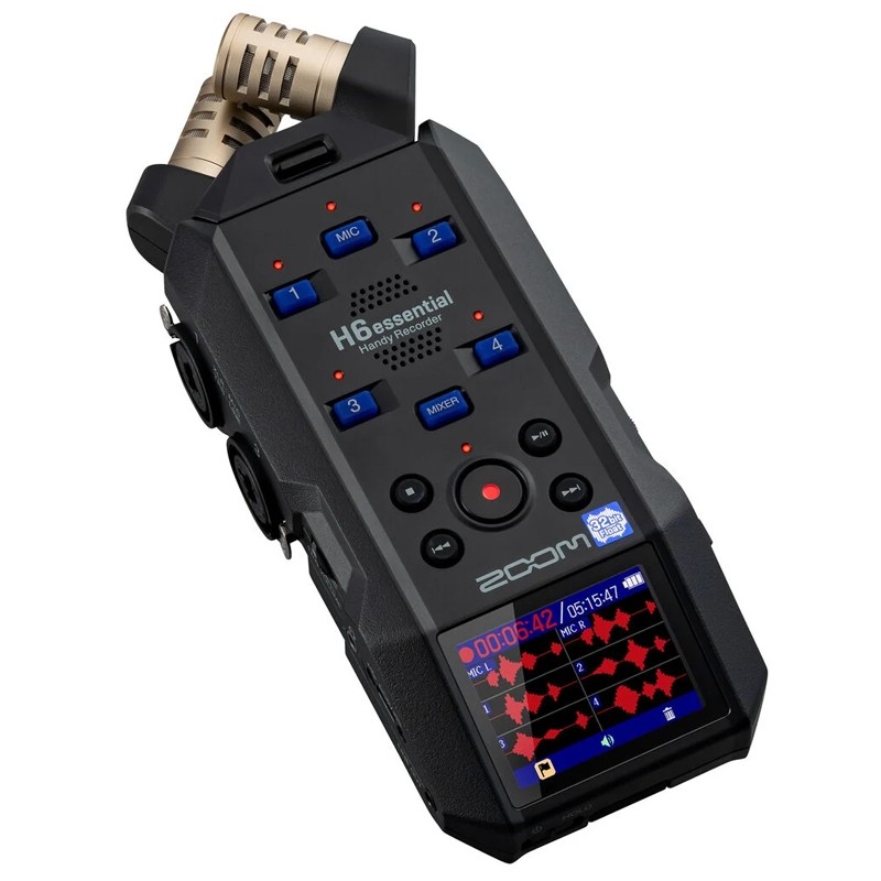 Zoom H6 essential / H6 6-Input 6-Track มิกเซอร์ 6 Channel Portable ...