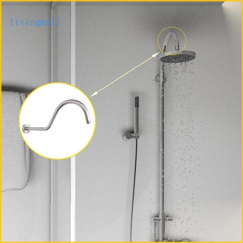 Livi S shape หัวฝักบัว Risers หัวฝักบัว Extender Arm พร้อมหน้าแปลน ...