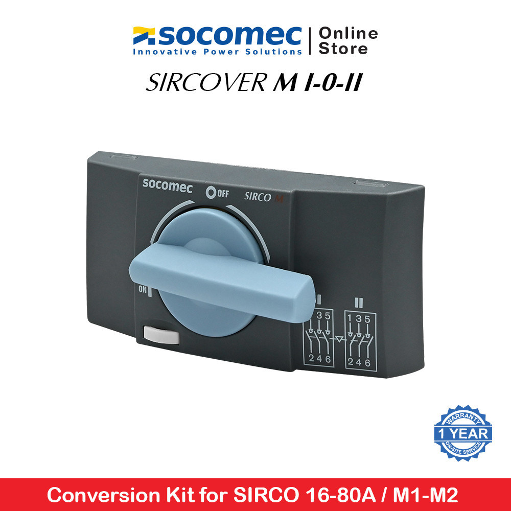 Socomec Conversion Kit for SIRCO 16-80A M1-M2 | 22096009 | Socomec | Shopee Thailand
