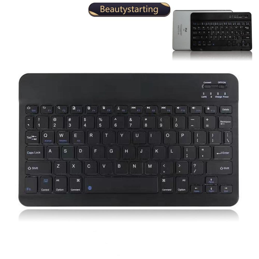 Beautystarting คีย์บอร์ดไร้สาย Bluetooth Mini Keyboard คีย์บอร์ดเกมแบบ ...